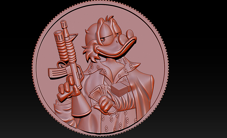 Donald Duck Coin