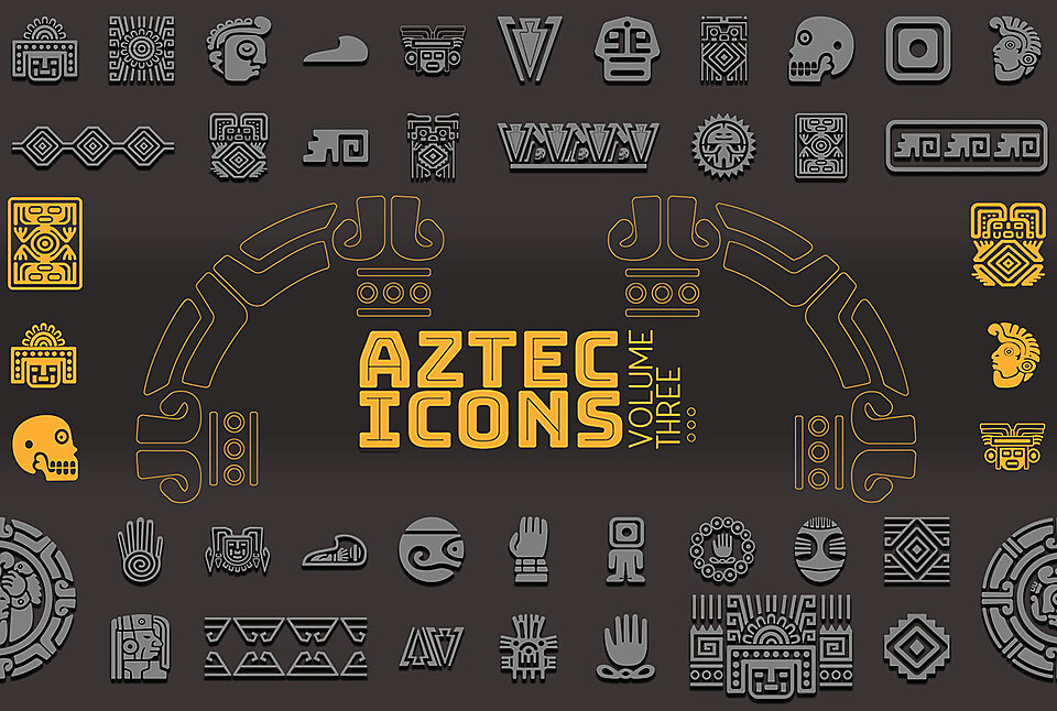 Aztec Vector Icons Volume 3