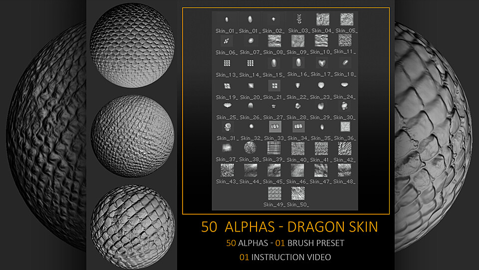 50 Dragon Skin Alphas