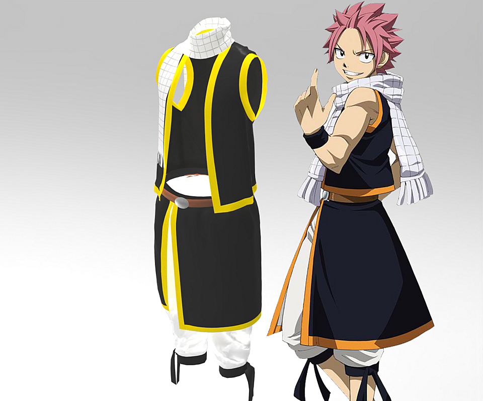 3D Natsu Dragneel Clothes