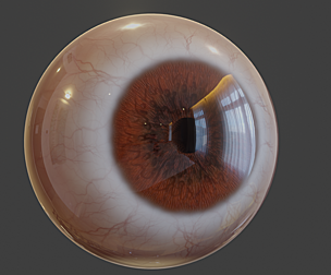 Human eye Photorealistic