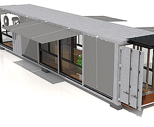 Cubic Glass House Minimalist