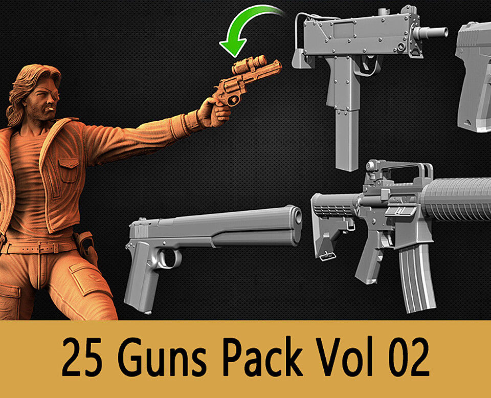 25 Guns Pack Vol 02
