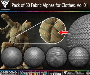 150+ Ultimate Cloth Alpha Pack by Jonas Roscinas