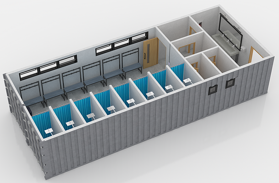 Container Changing Room