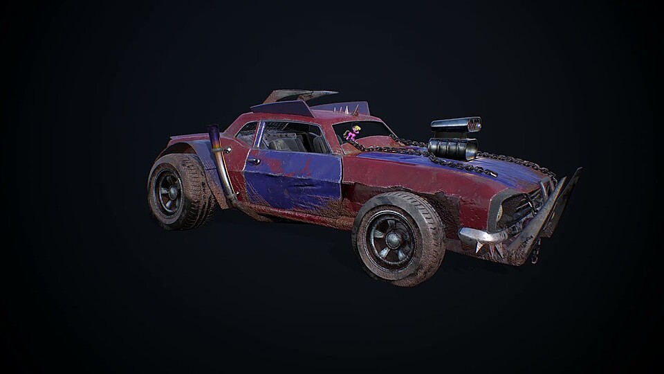 Crazy Mustang-a car in the future