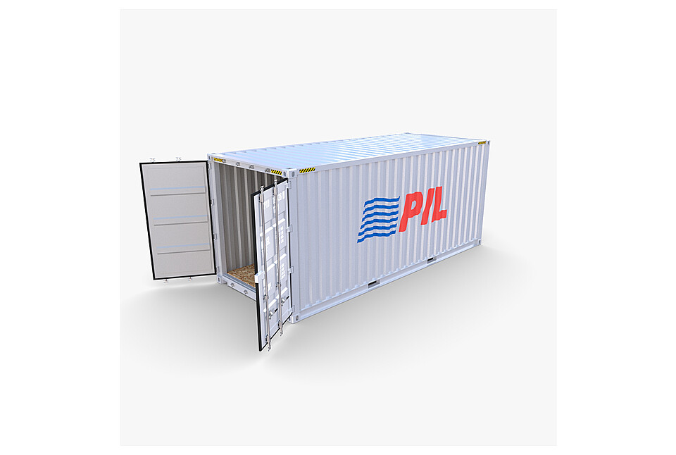 20ft Shipping Container PIL