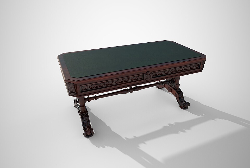 Small victorian living table