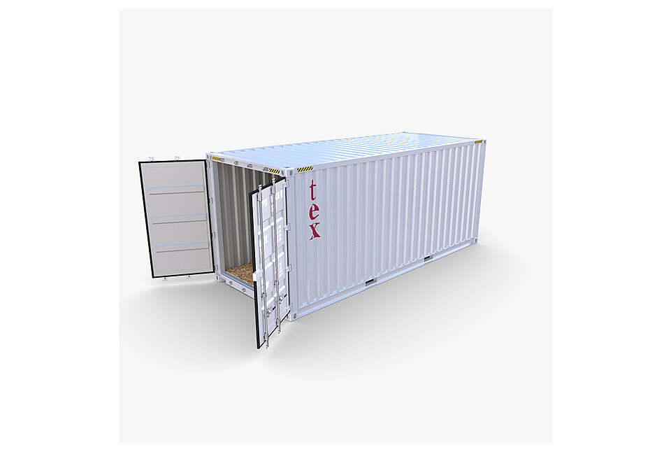 20ft Shipping Container Tex v2