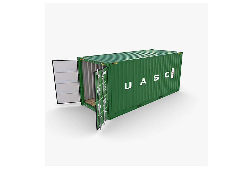 20ft Shipping Container UASC v1