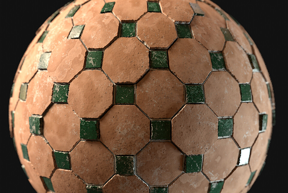 Levantine tile