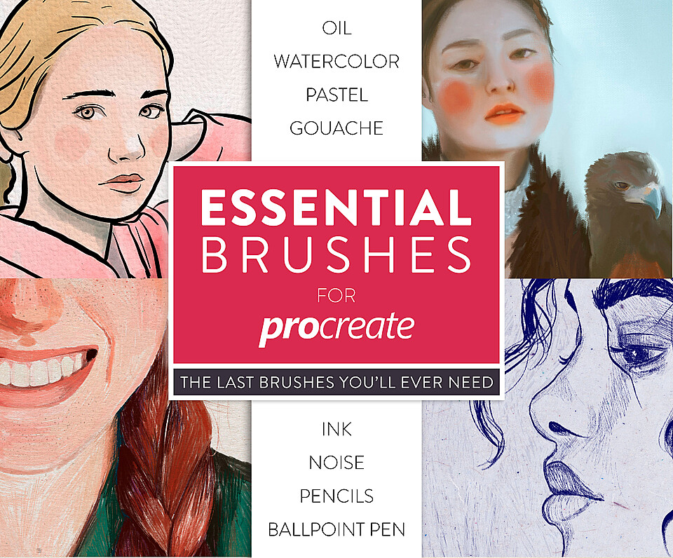 Essential Brushes for Procreate