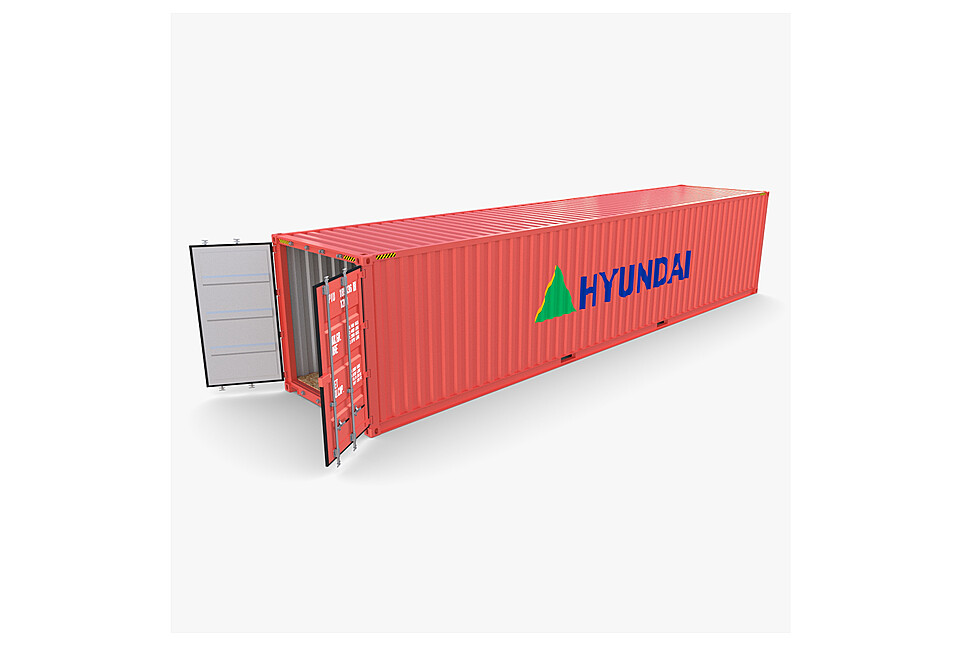 40ft Shipping Container Hyundai