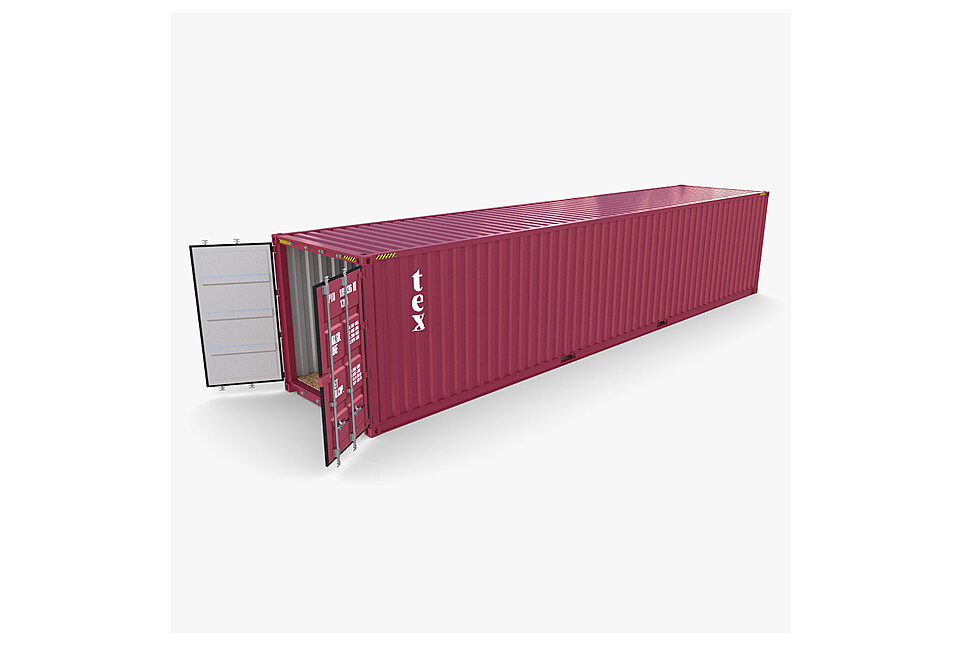 40ft Shipping Container Tex v1