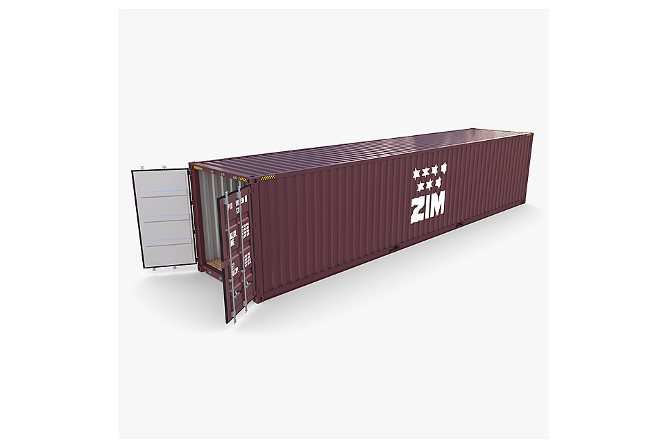 40ft Shipping Container ZIM