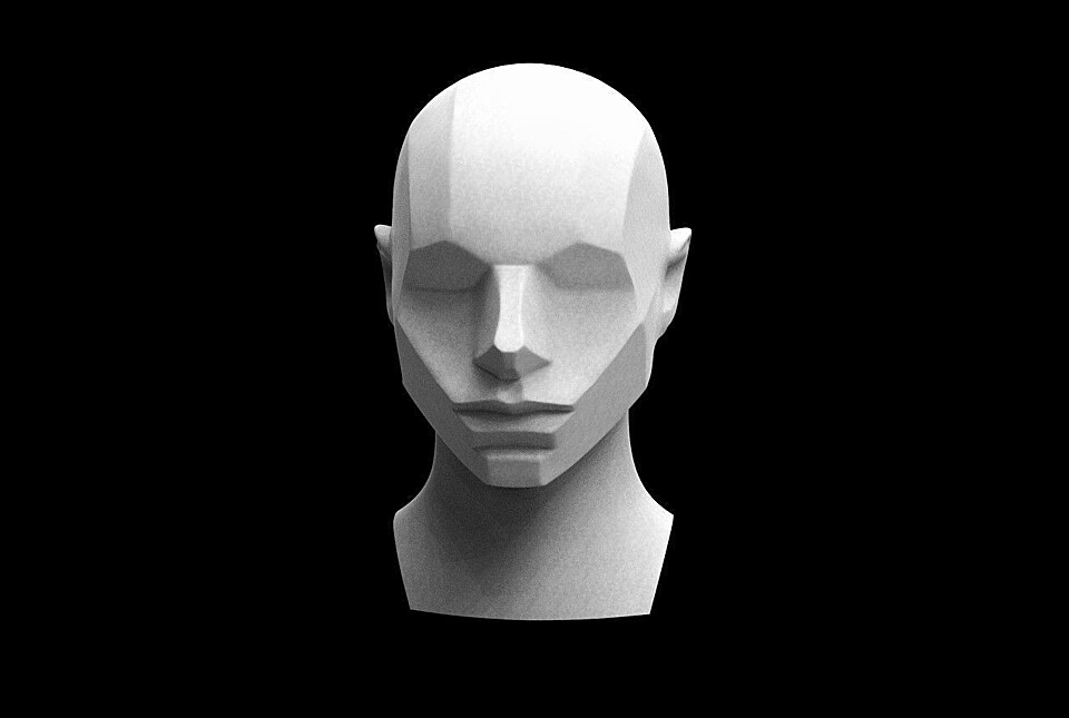Memorized Head - John Asaro 3D model