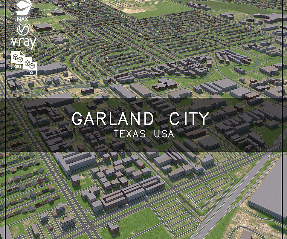 Garland city Texas USA