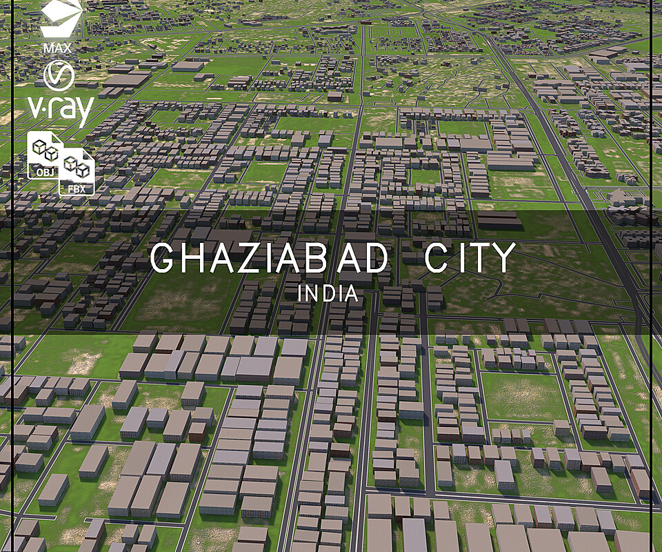 Ghaziabad city India