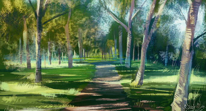 4 Digital Painting Tips for Beginners - Cubebrush