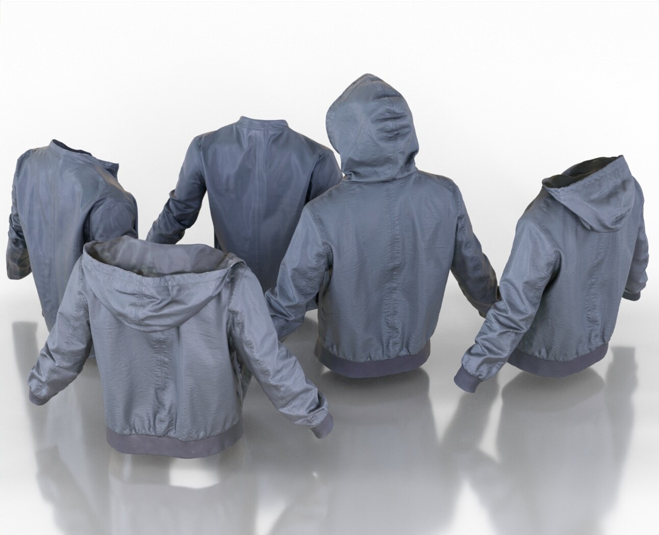 5 Leather Jackets Collection