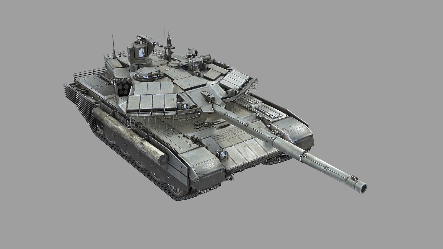 PBR four paint T90M T90M New Russian T90M breakthrough 3 main b