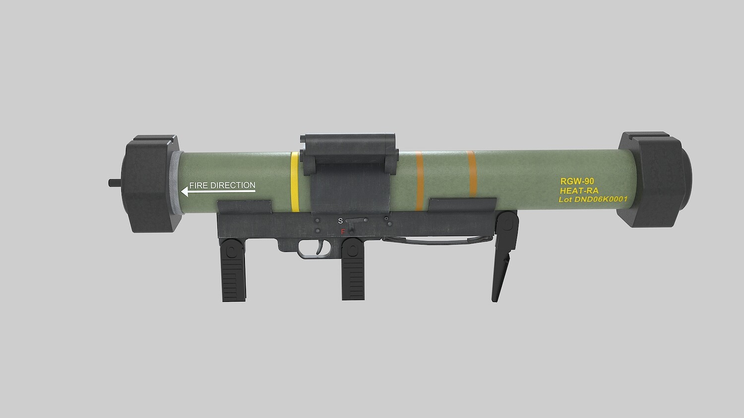 Shaw German RGW 90AS anti-fortifications weapon system