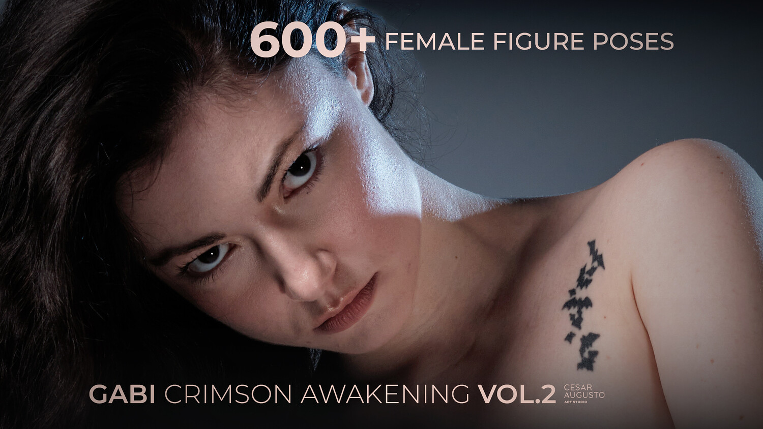 600+ Female Figure Poses - Gabi Crimson Awakening vol.2
