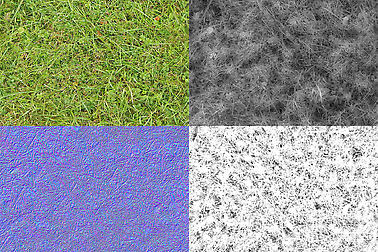 10 Tileable 2K Grass Texture
