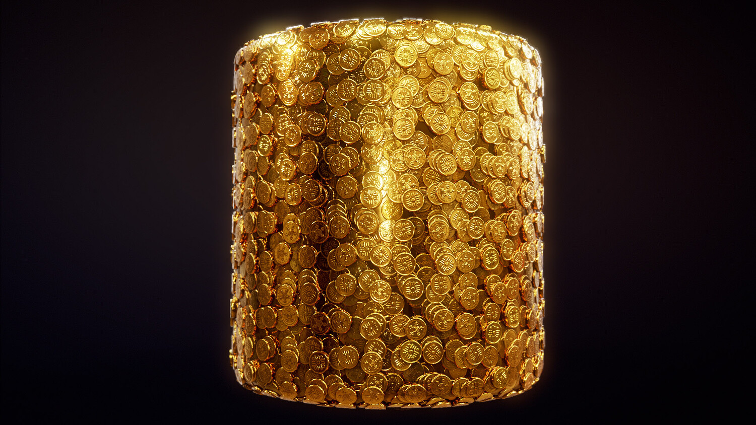 Gold Treasure Substance Painter Material and Textures
