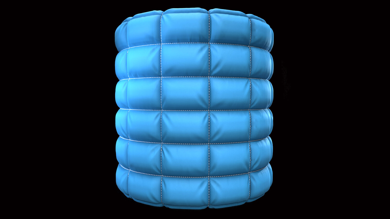 Upholstered Wall Panels Soft Padded Substance Painter Material and Textures