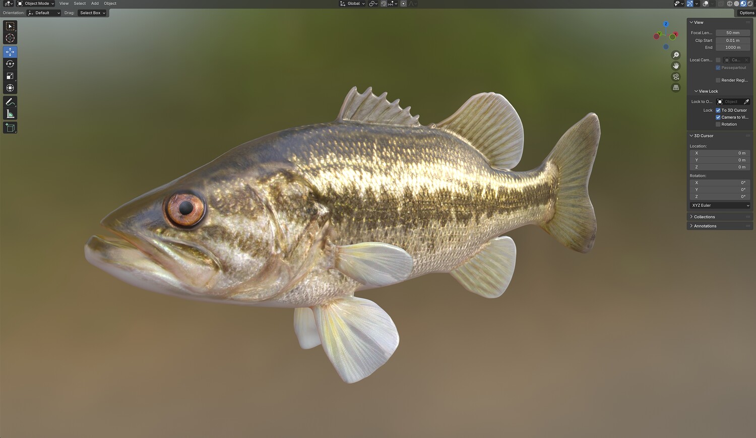 Largemouth Bass fish