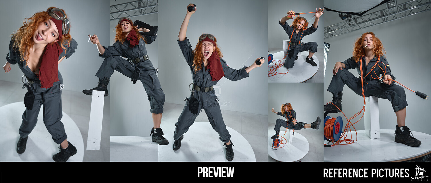 1250+ Dynamic Duo - Female Action Characters