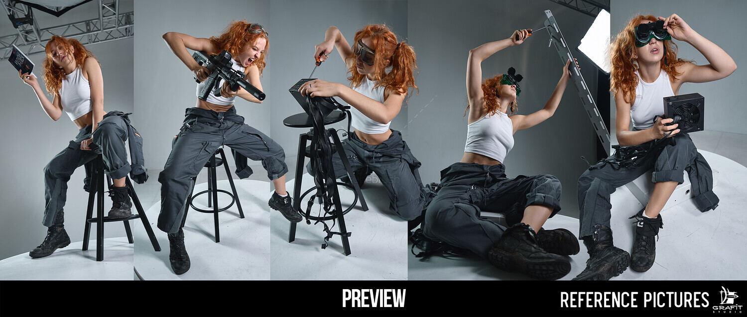 1250+ Dynamic Duo - Female Action Characters