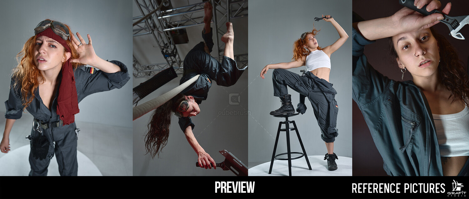 1250+ Dynamic Duo - Female Action Characters