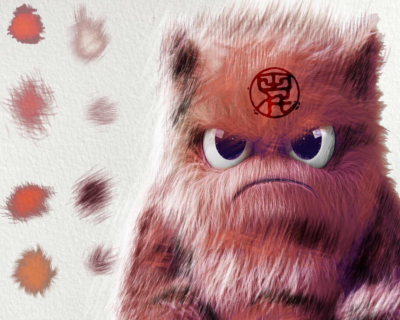 Straight fur brushes for Affinity Apps 1 & 2