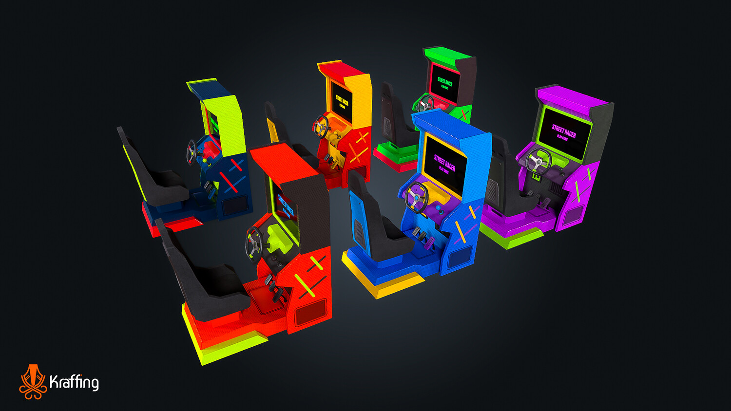 Arcade Car Racing V1 - Game Machine – Game Ready