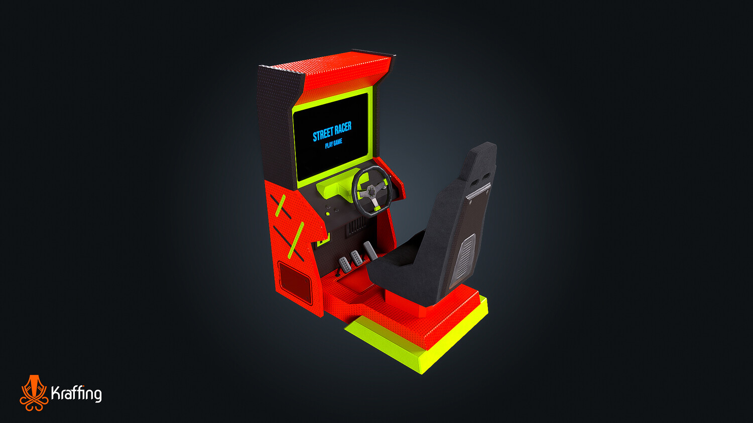 Arcade Car Racing V1 - Game Machine – Game Ready