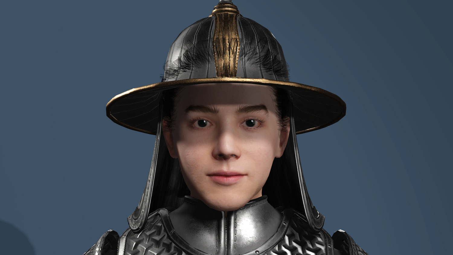 Realistic Young Chinese General Full Body Face Rig - UE5 Ready