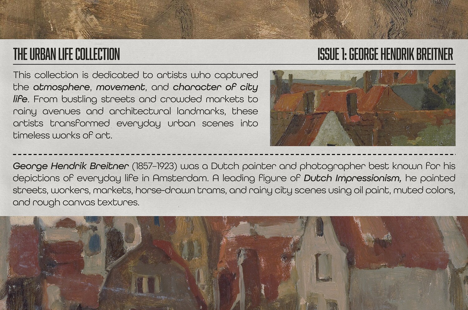 Free Sample - George Breitner Procreate Kit (Procreate Brushes, Color ...