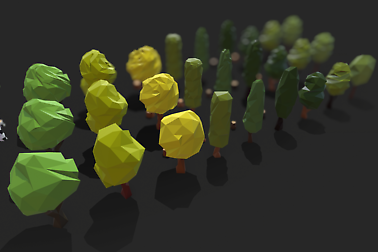 Low Poly Tree Pack #1