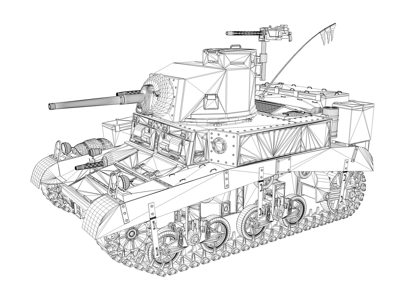 M3 Light Tank Honey - Bellman