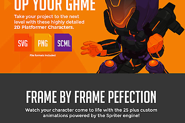 2D Platformer Character Pack