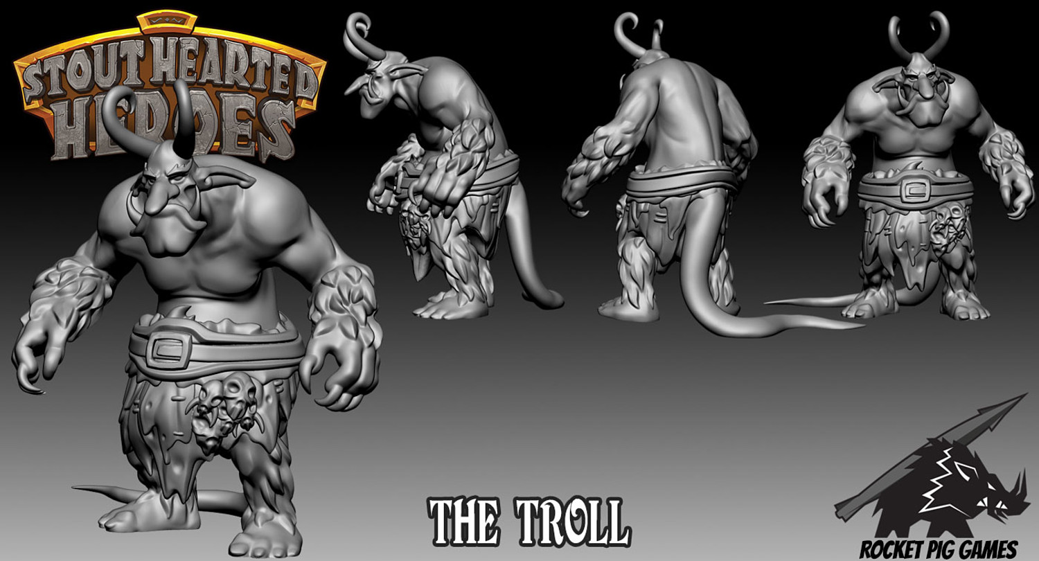 STOUT HEARTED HEROES - Troll