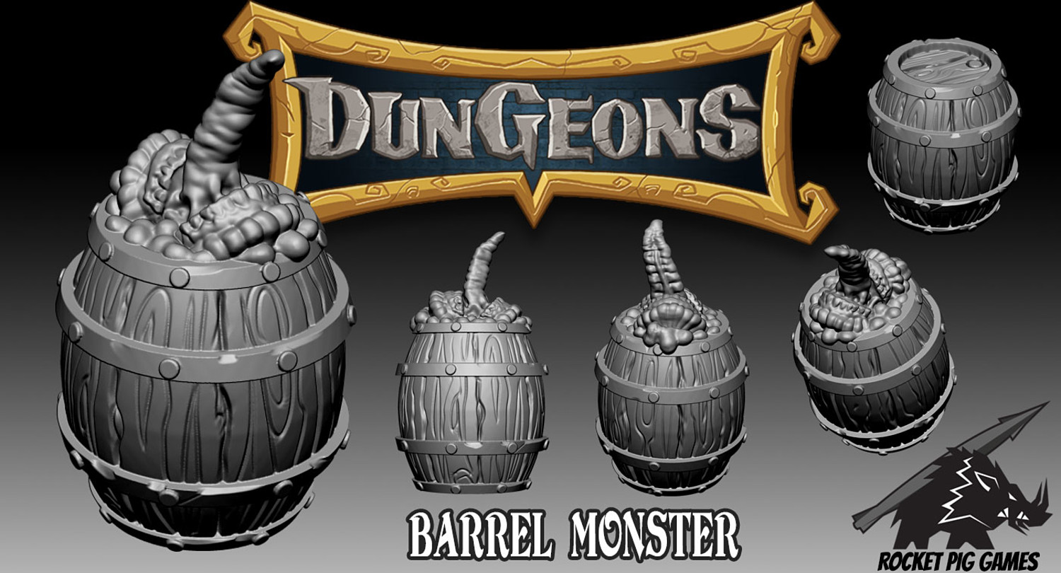 Rocket Pig Games - BARREL MONSTER