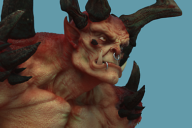 Leo Demon Maya Rig