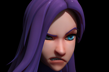 Psylocke Maya Rig