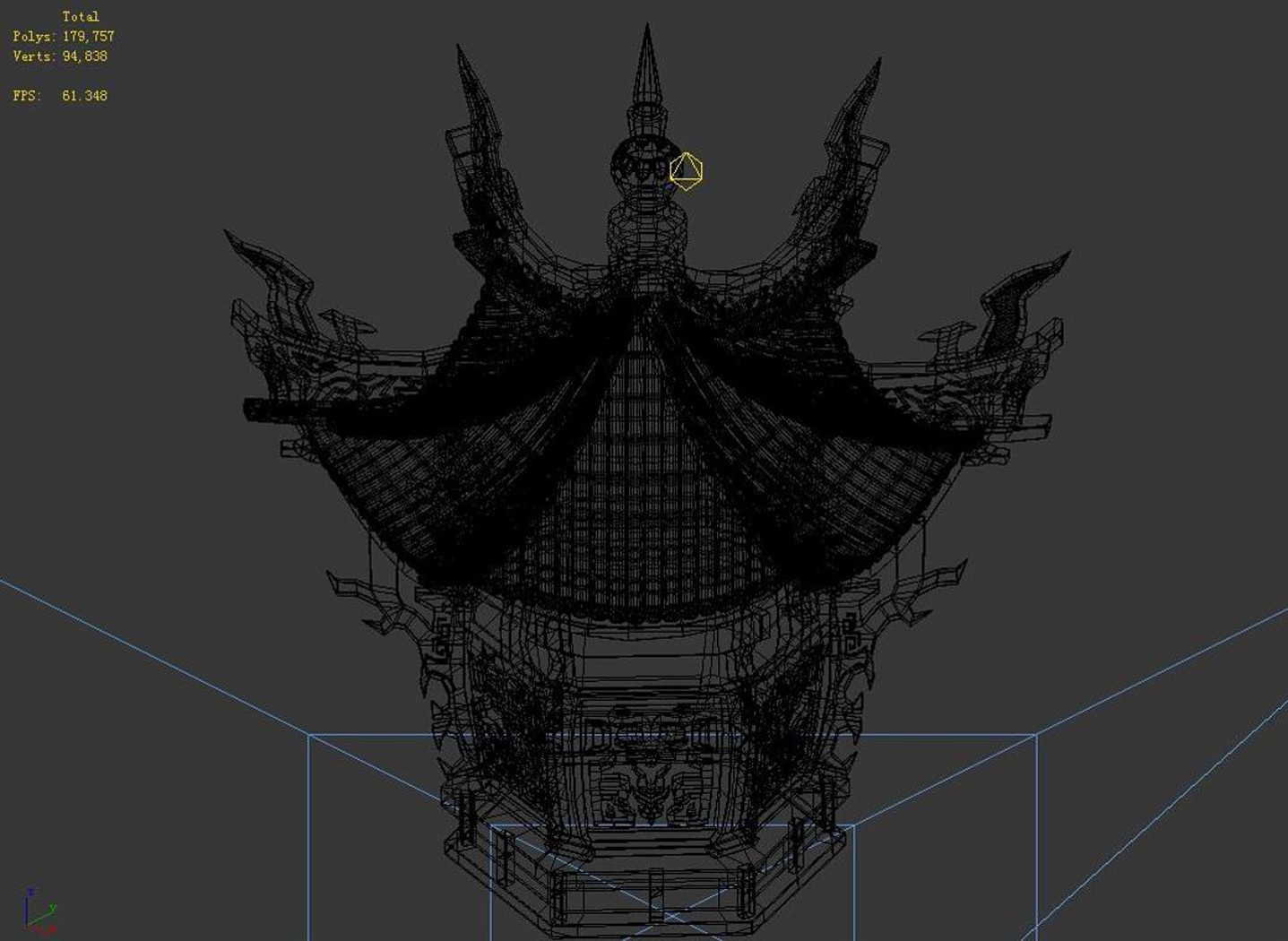 Demon Palace - Decorative Tower 01