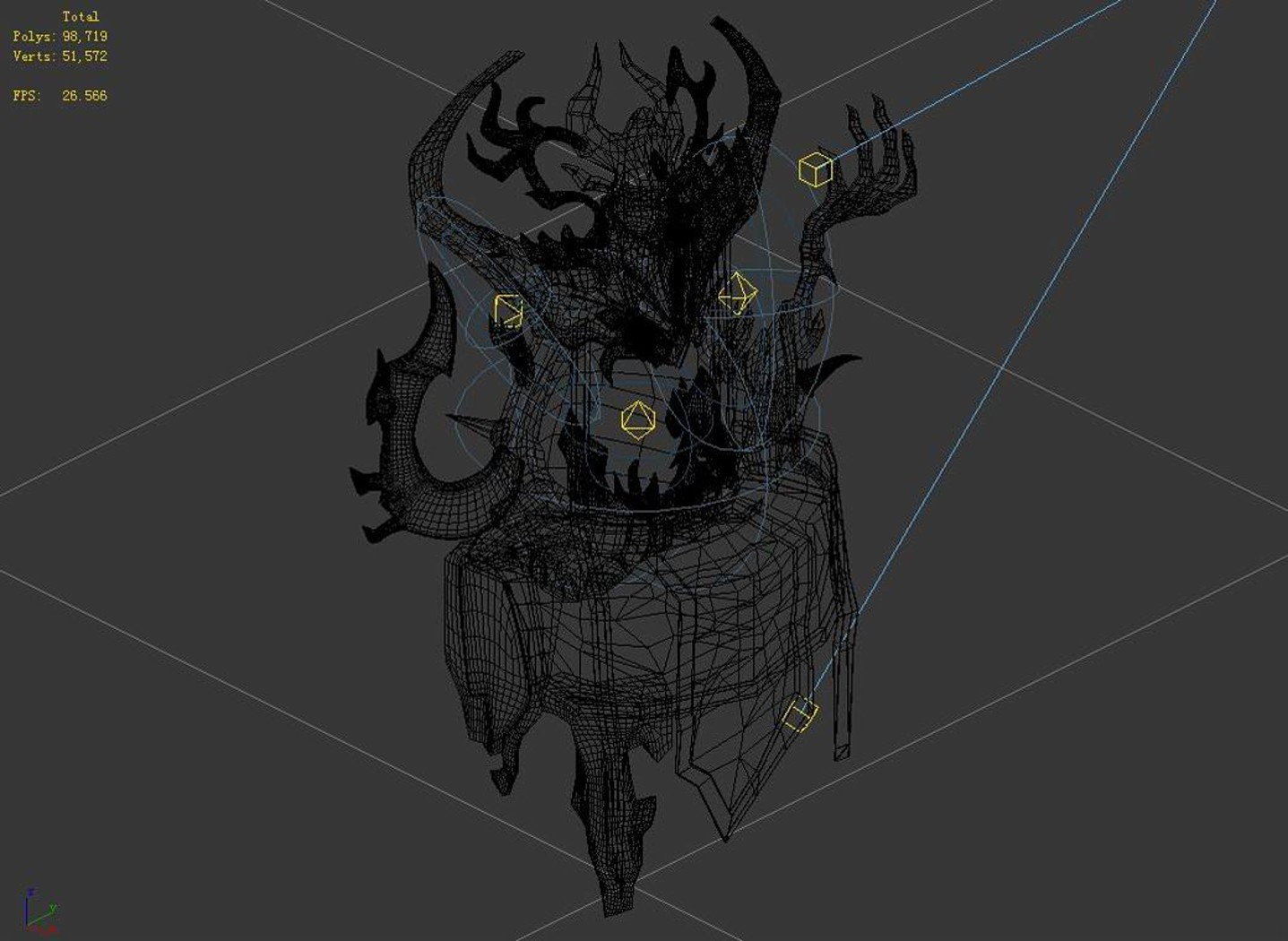 Devil Palace - Devil statue 02