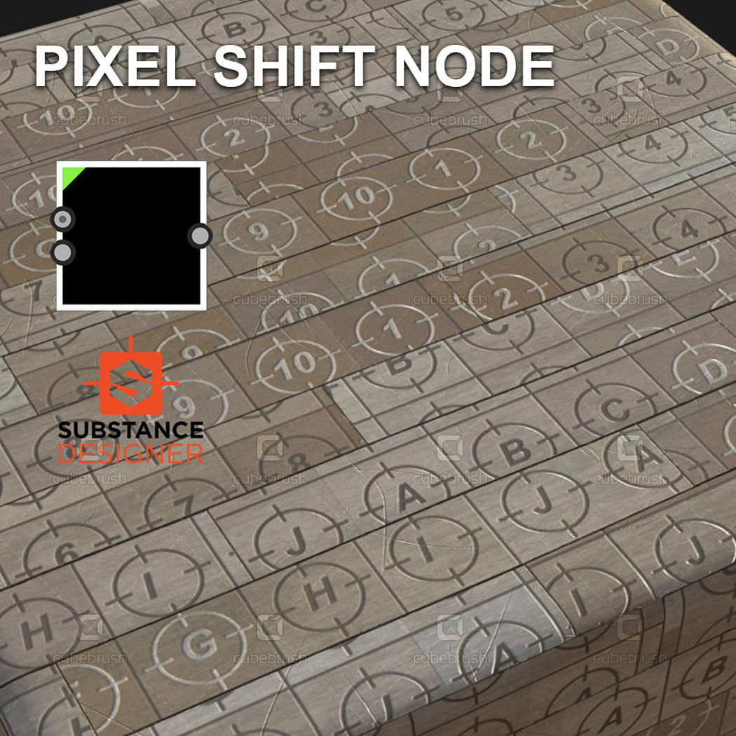 Pixel Shift Node for Substance Designer