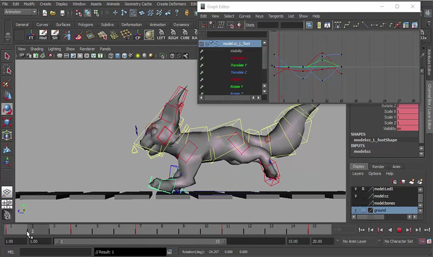 Learn to Animate a Quadruped Run Cycle in Maya